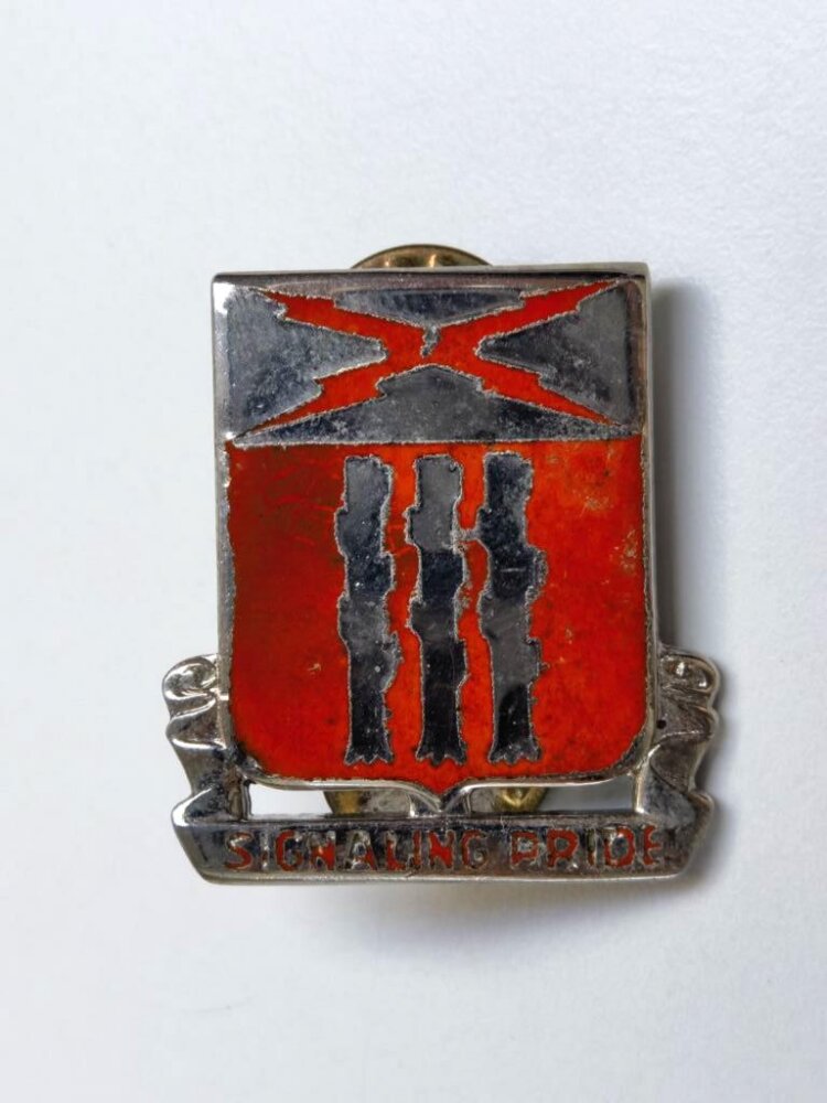 U.S. Army Unit Crest "111th Signal Battailion", 12,00