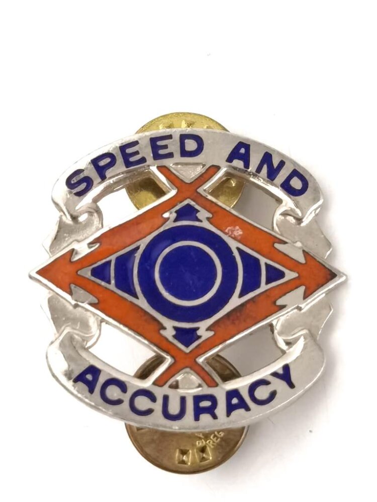 U.S. Army Unit Crest "327th Signal Battailion", 12,00