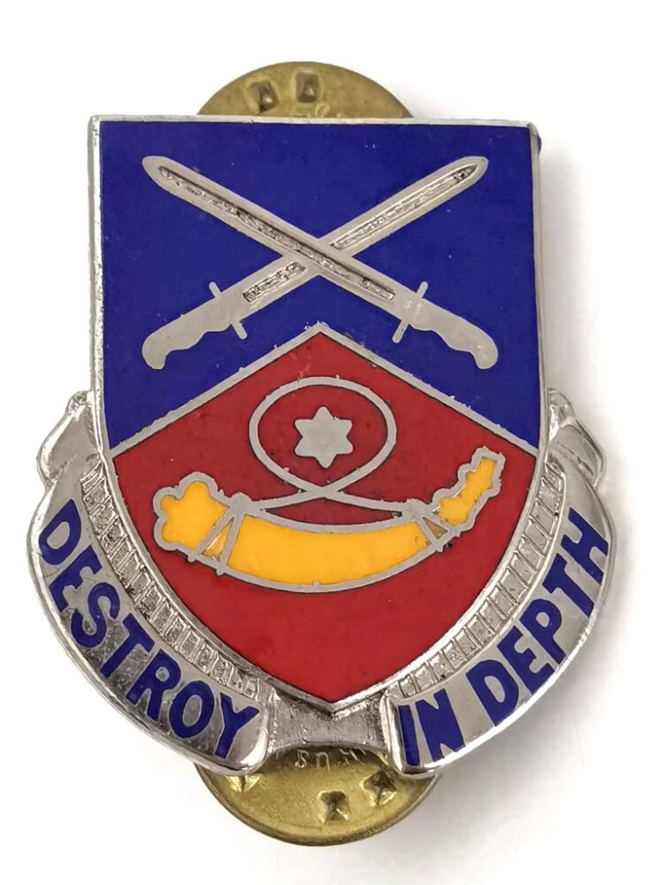U.S. Army Unit Crest "249th Infantry", 12,00