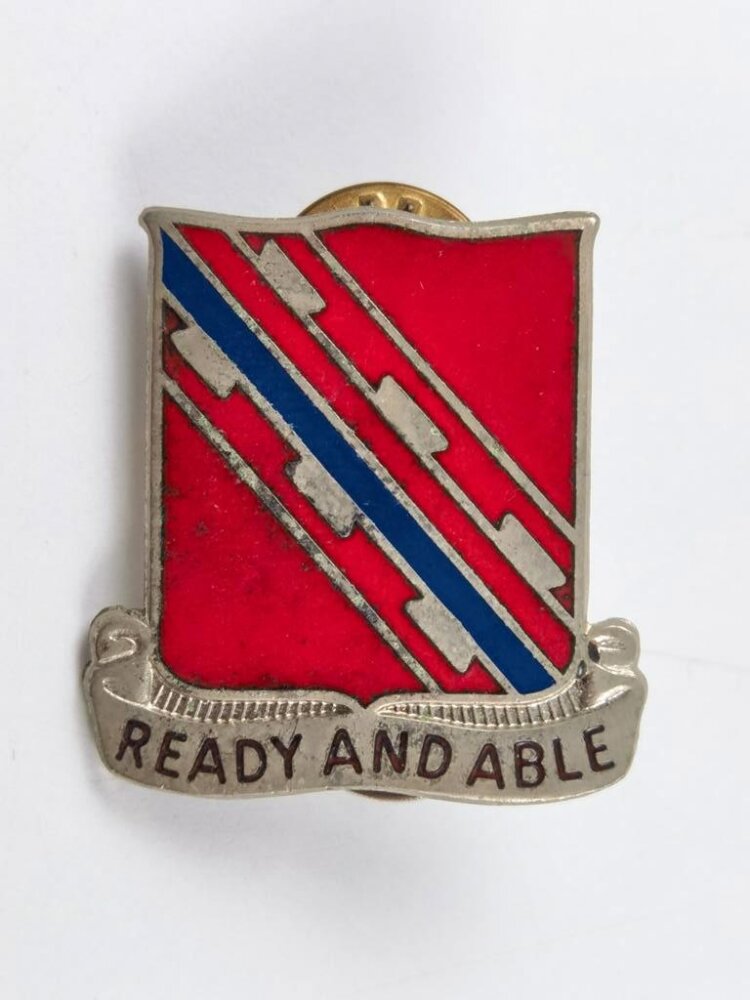 U.S. Army Unit Crest "411th Engineer Battalion", 12,00