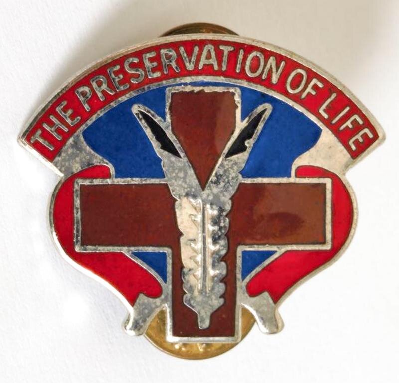 U.S. Army Unit Crest "311th Evacuation Hospital", 12,00