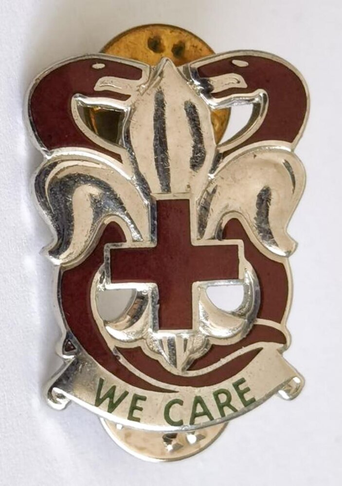U.S. Army Unit Crest "133rd Medical Groop ", 12,00