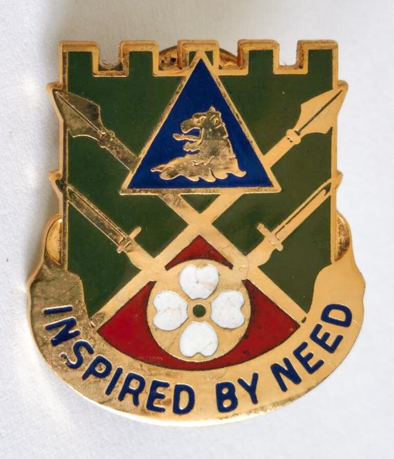 U.S. Army Unit Crest "109th Military Police Battalion ", 12,00