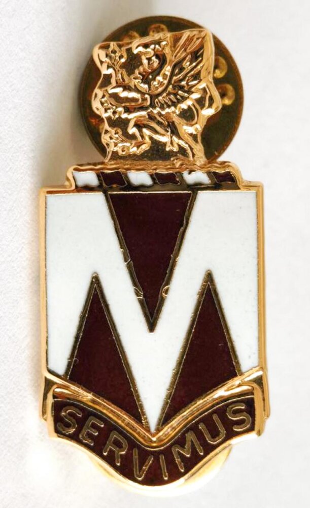 U.S. Army Unit Crest "207th Evacuation Hospital ", 12,00