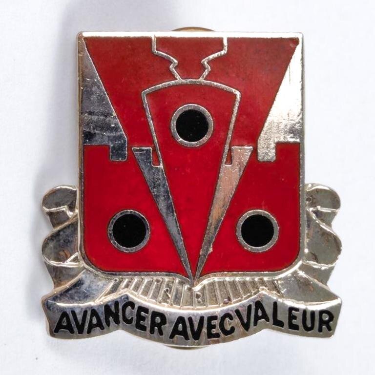 U.S. Army Unit Crest "245th Engineer Battalion", 12,00