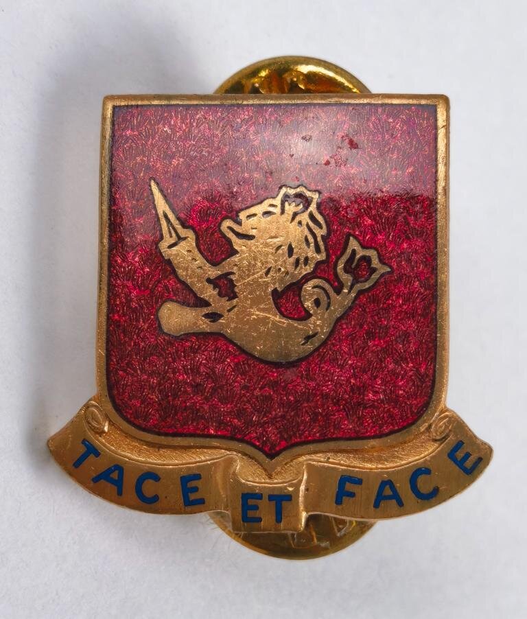 U.S. Army Unit Crest "25th Field Artillery", 12,00