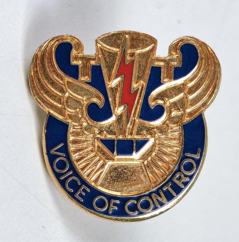 U.S. Army Unit Crest "59th Air Traffic Control Battalion", 12,00