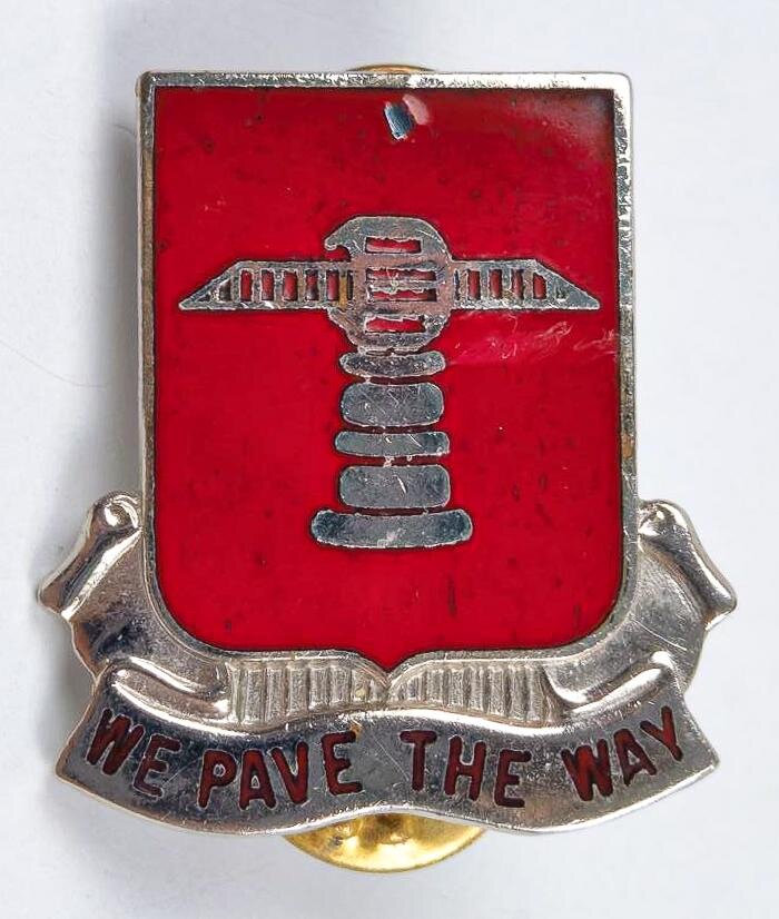 U.S. Army Unit Crest "17th Engineer Battalion", 12,00