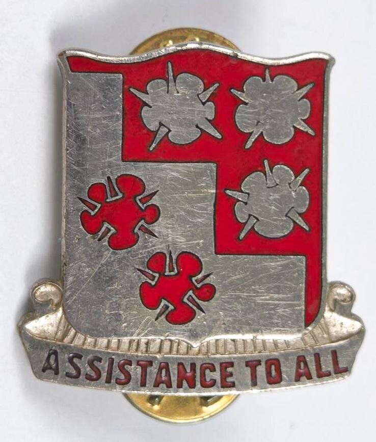 U.S. Army Unit Crest "168th Engineer Battalion", 12,00