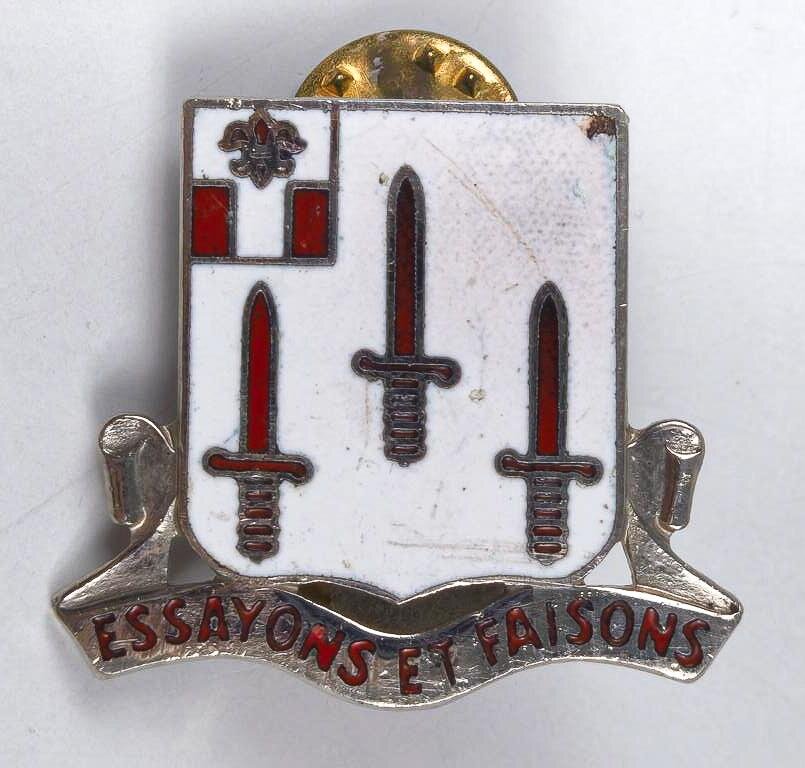 U.S. Army Unit Crest "54th Engineer Battalion", 12,00