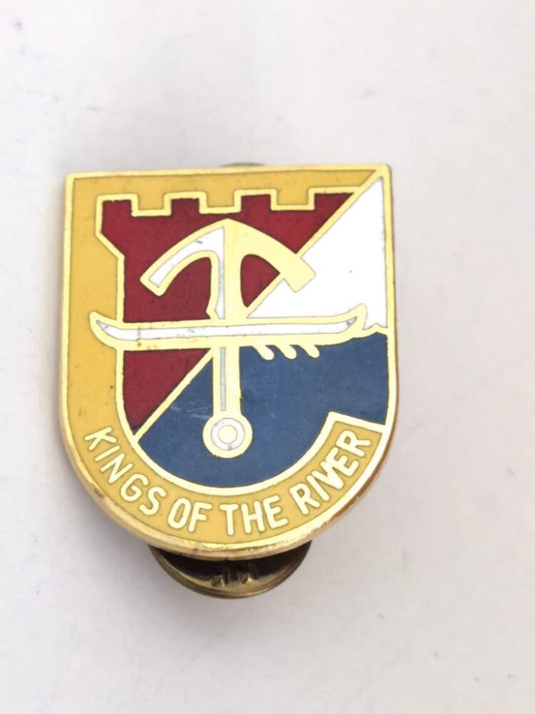 U.S. Army Unit Crest "814th Engineer Co (New)", 12,00