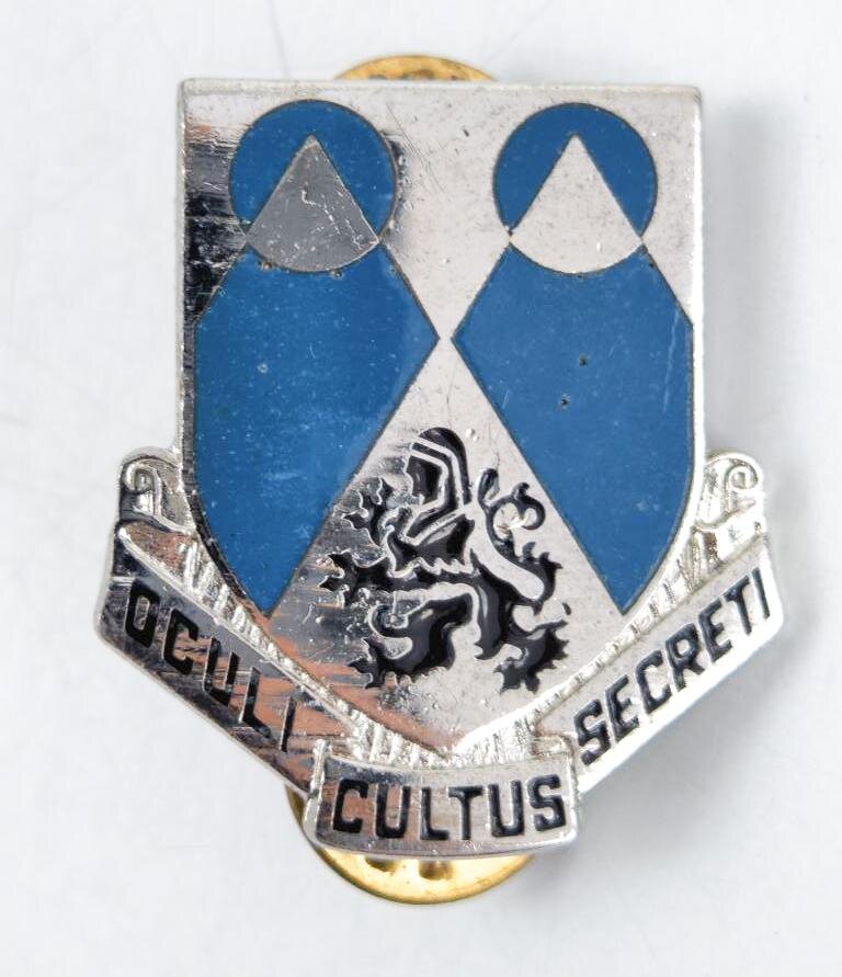 U.S. Army Unit Crest "2nd Military Inteligence Battalion", 12,00