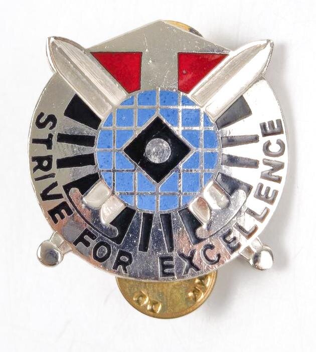 U.S. Army Unit Crest "527th Military Inteligence Battalion", 12,00