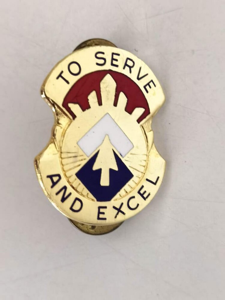 U.S. Army Unit Crest "96th Army Reserve Command (gold)", 12,00