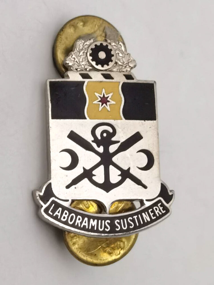 U.S. Army Unit Crest "10th Engineer Battalion", 12,00
