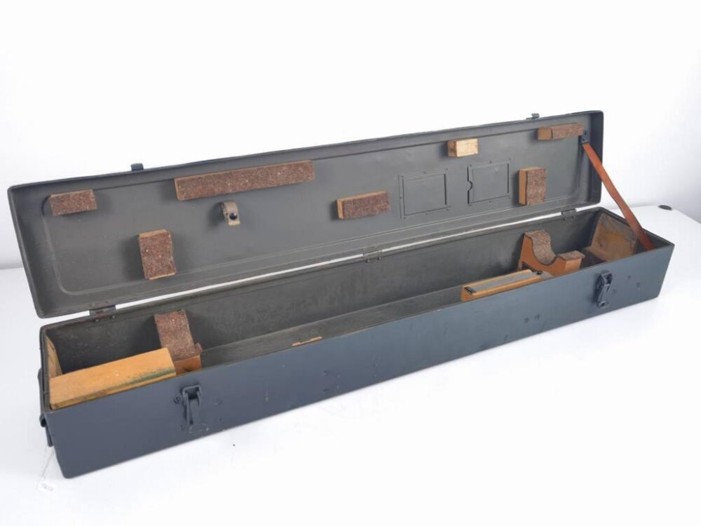 Transportkasten für Entfernungsmesser R36 der Wehrmacht, Mehrfach übe