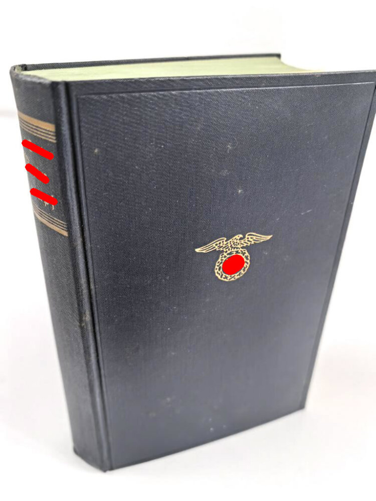 Adolf Hitler " Mein Kampf" Volksausgabe Jubiläumsausgabe 1935, 200,00