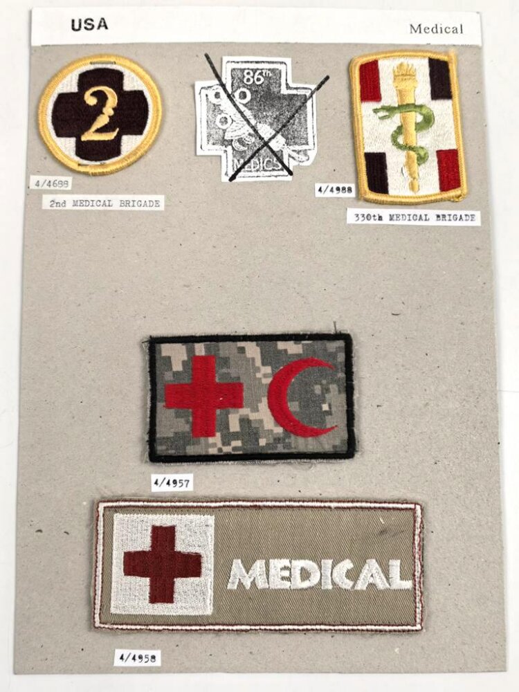 U.S. Medical Corps insignia collection, 50,00