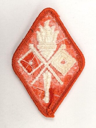 U.S. Army , Signal School patch , used, 9,00