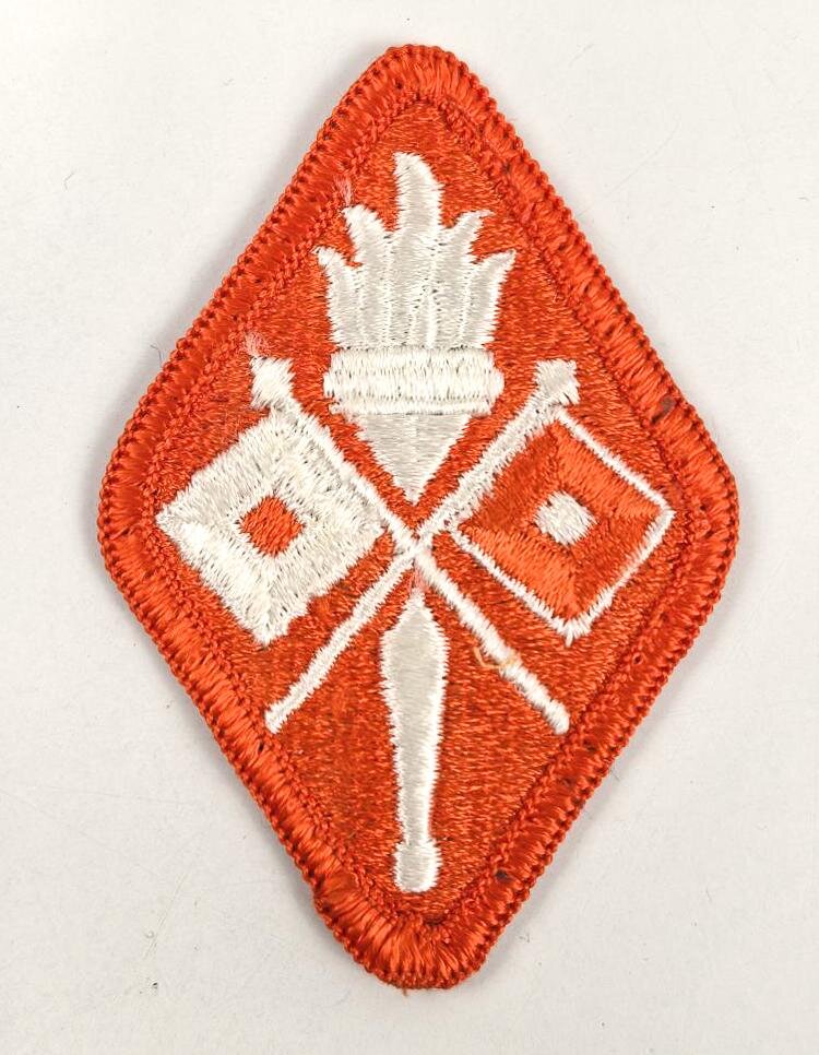 U.S. Army , Signal School patch , used, 9,00