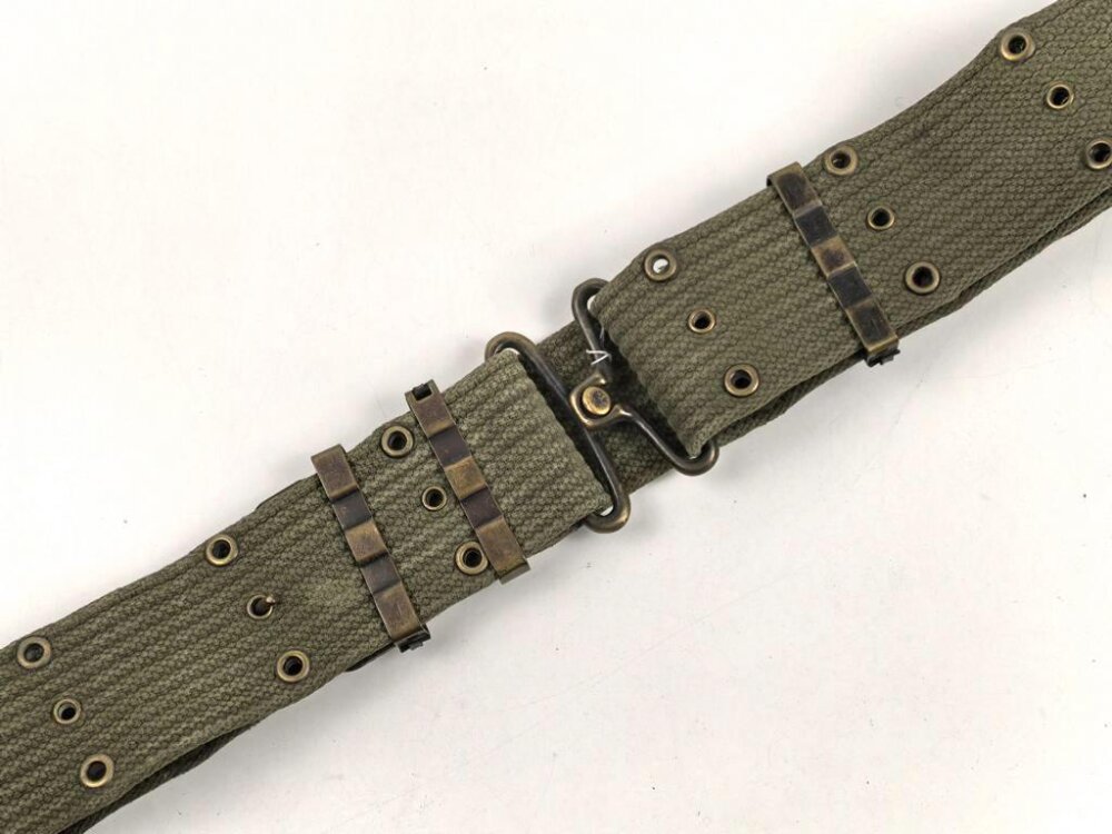 U.S. Army M-1956 pistol belt. Used, total length as is 109cm, 40,00