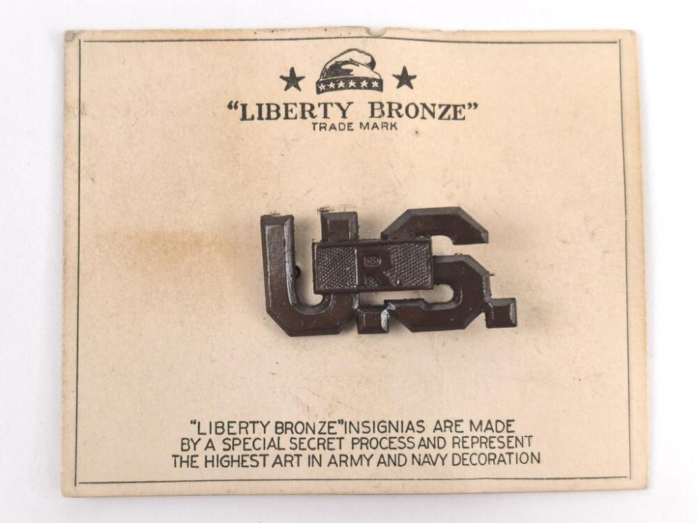 U.S.Army Reserves (activated reserve units) collar device, " Liberty