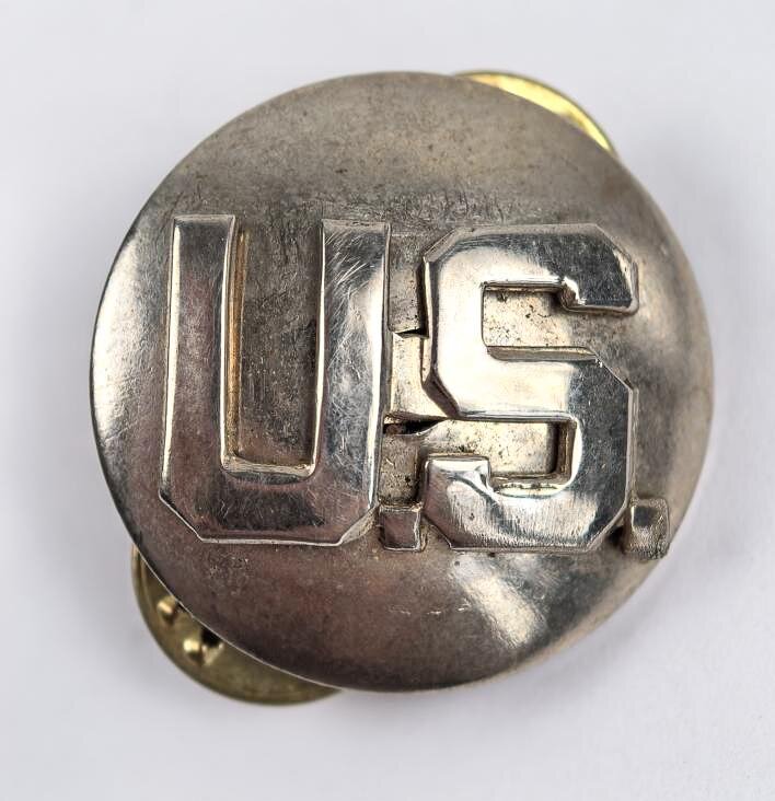U.S.Army Collar Device , silver, 20,00