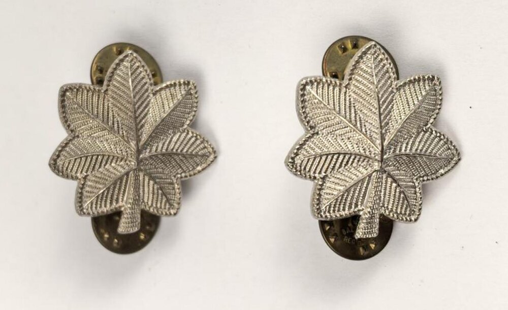 U.S.Army Rank Insignia, Lieutenant Colonel, Pair, 25,00