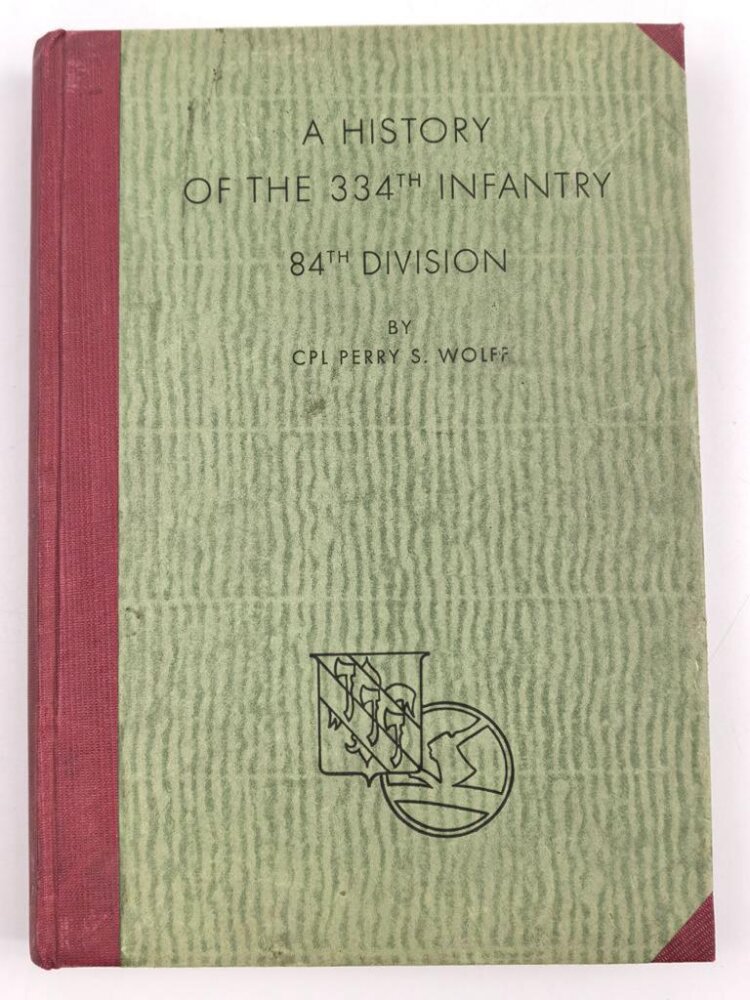 U.S. "A History of the 334th Infantry, 84 th Division" used, U.S. 194
