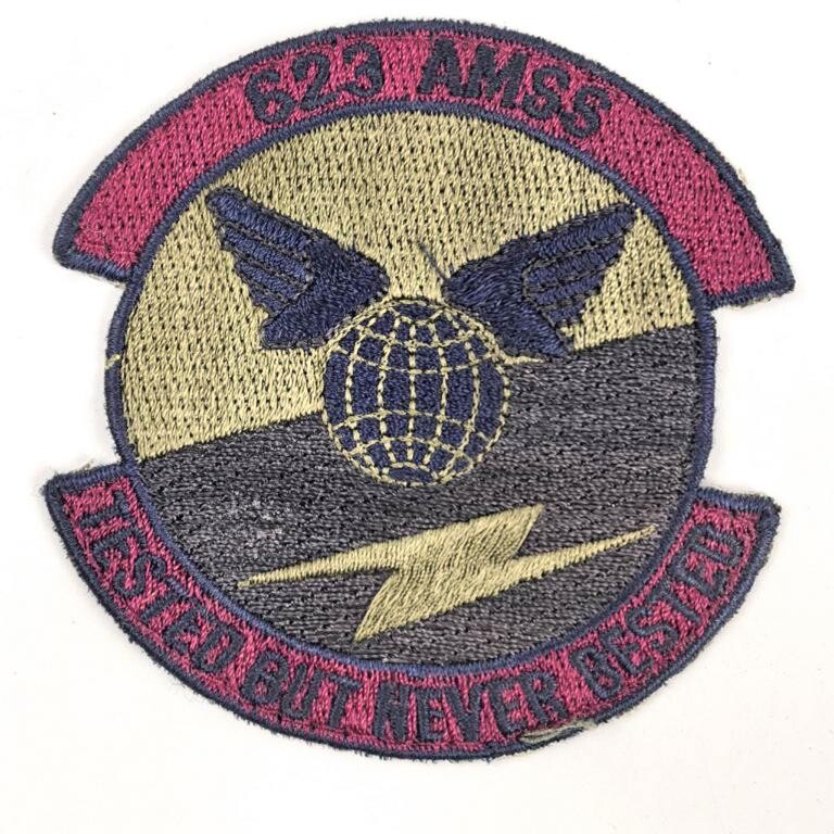 U.S. Air Force 623rd Air Mobility Support Squadron Patch, 10,00