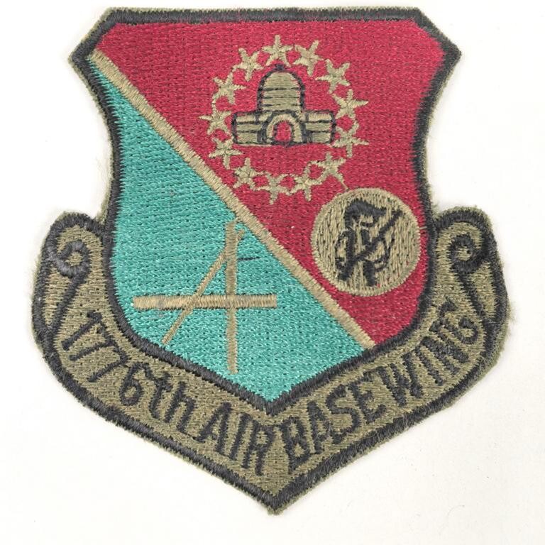 U.S. Air Force 1776th Air Base Wing Patch, 12,00