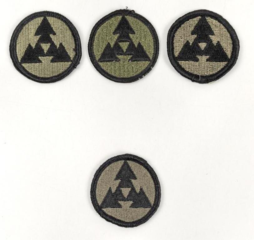 U.S. Army , 3rd Corps Support Command patch, you will receive one ( 1