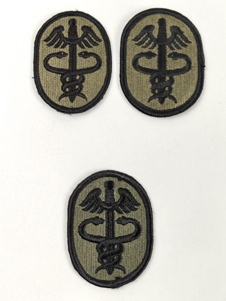 U.S. Army , Medical Command patch, you will receive one ( 1 ) used ex