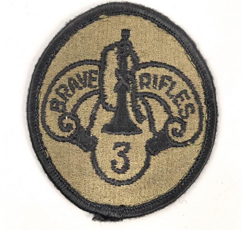 U.S. Army , 3rd Cavalry Regiment patch, 10,00