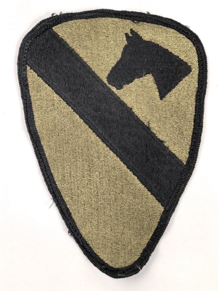 U.S. Army , 1st Cavalry Division patch, used, 12,00