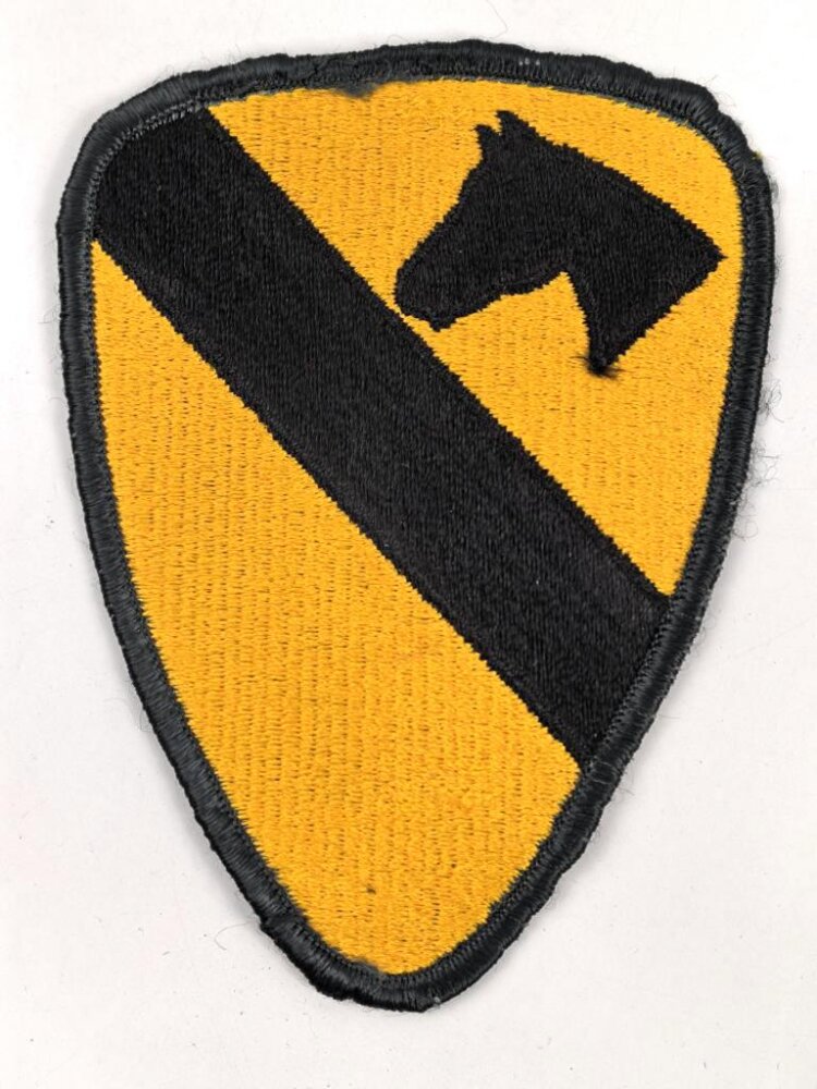 U.S. Army , 1st Cavalry Division patch, used, 12,00