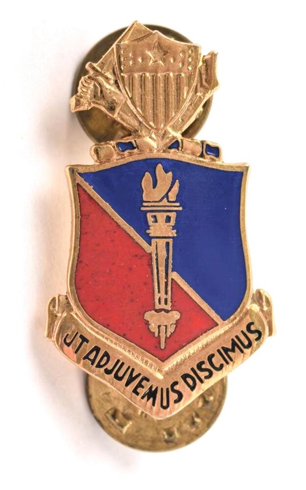 U.S. Army Unit Crest "US Army Adjutant School", 12,00