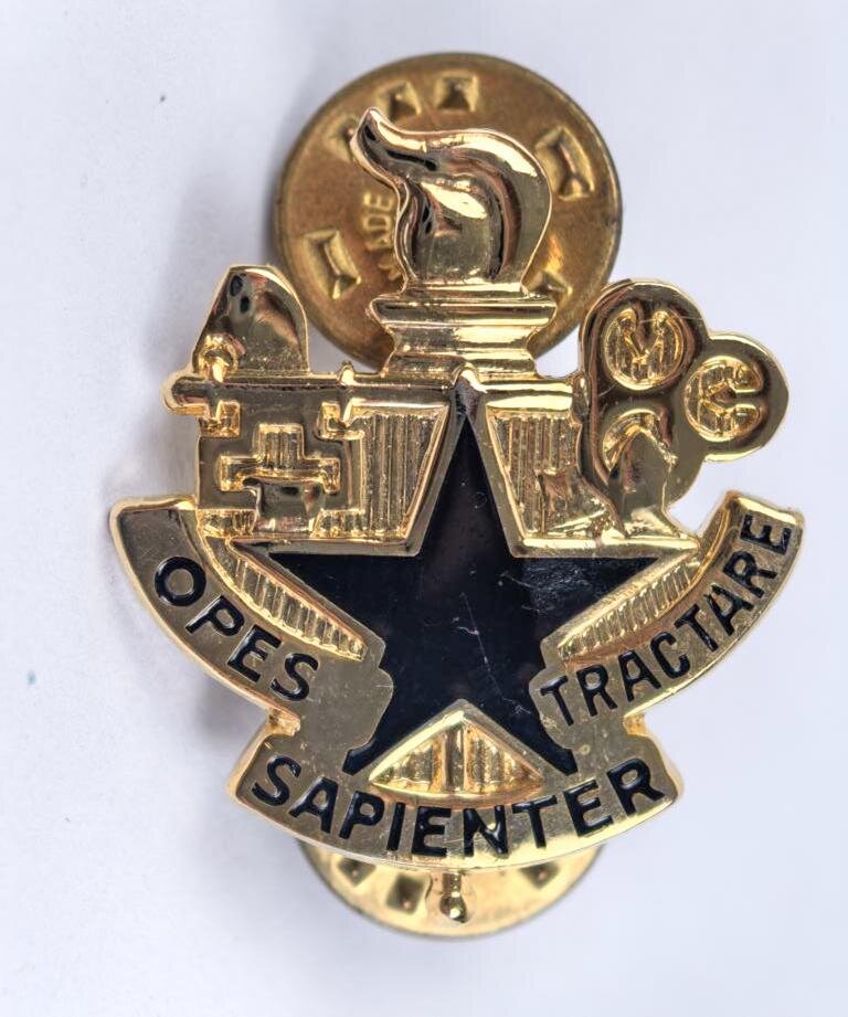 U.S. Army Unit Crest "US Army Logistics Management College", 12,00