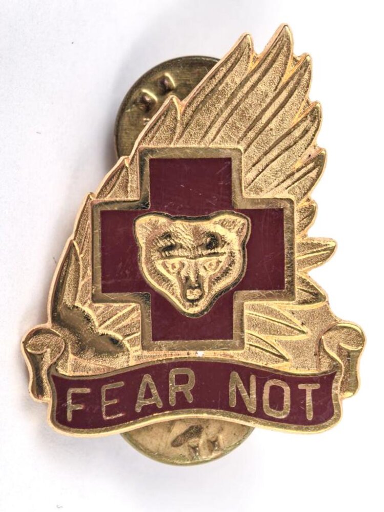 U.S. Army Unit Crest "21st Evacuation Hospital", 12,00