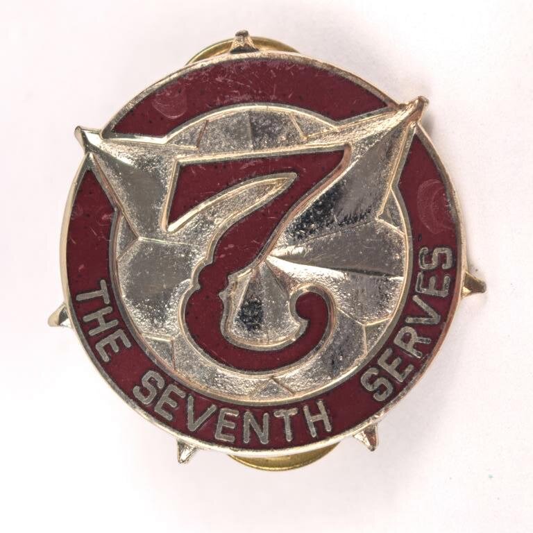 U.S. Army Unit Crest "7th Medical Command", 12,00