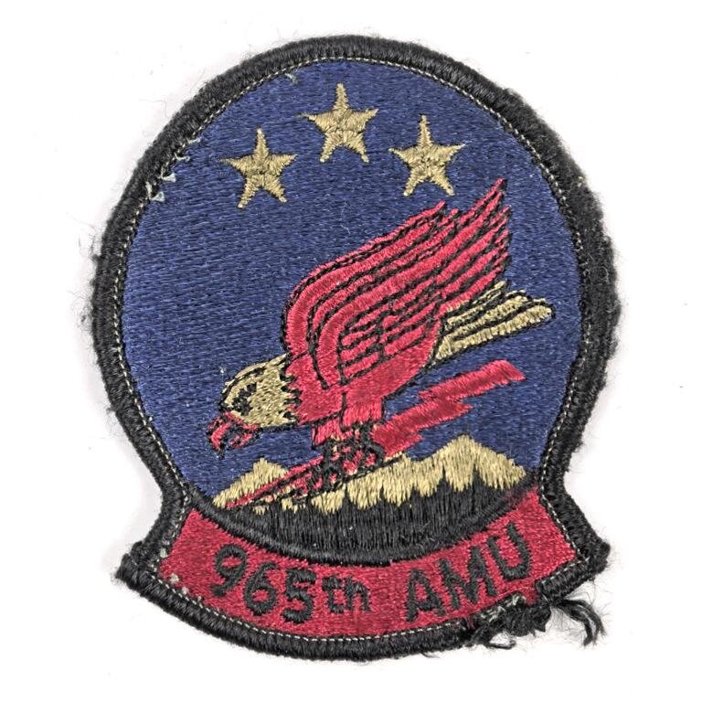 U.S. Air Force, 965th AMU Aircraft Maintenance Unit patch, 10,00