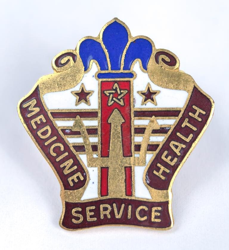 U.S. Army Unit Crest "US Army Medical Department Activity Fort Lee" R