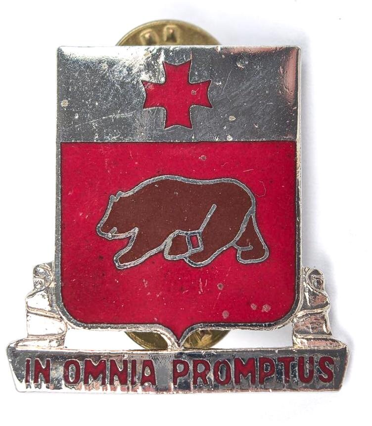 U.S. Army Unit Crest "1st Medical Battalion", 12,00