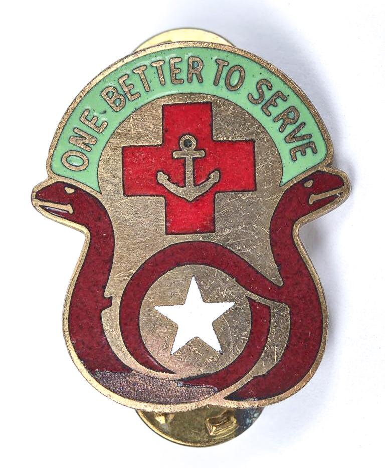 U.S. Army Unit Crest "455th General Hospital", 12,00