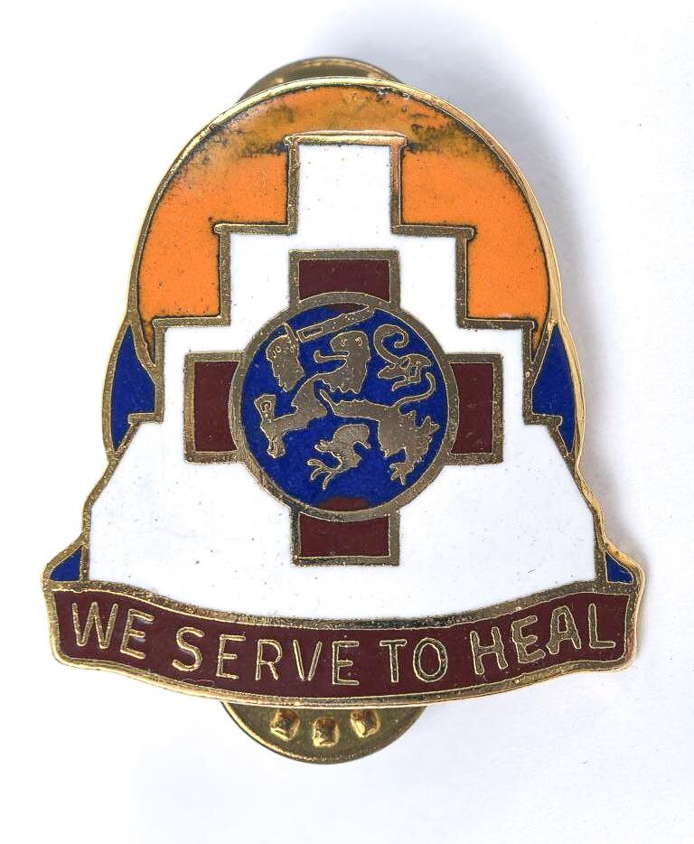 U.S. Army Unit Crest "356th Station Hospital", 12,00