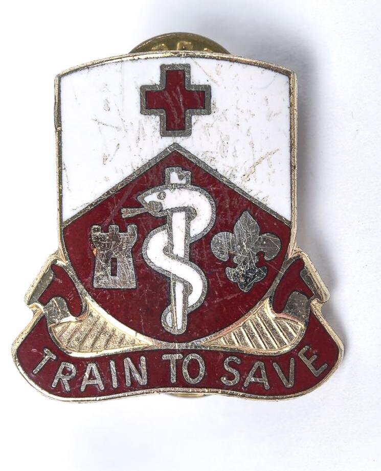 U.S. Army Unit Crest "187th Medical Battalion", 12,00
