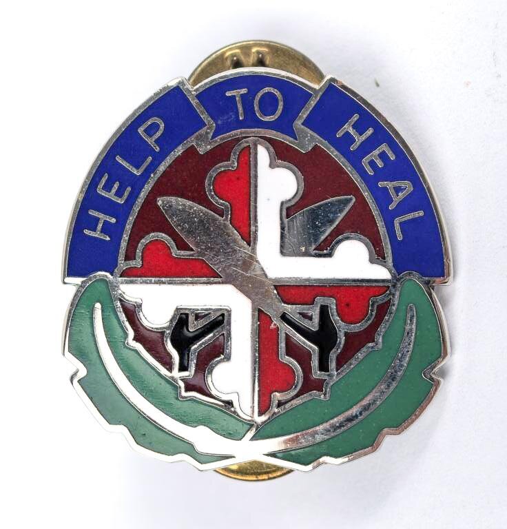 U.S. Army Unit Crest "92nd Field Hospital", 12,00