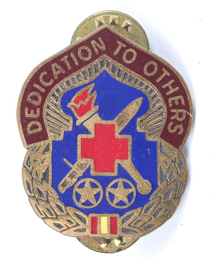 U.S. Army Unit Crest "US Army Medical Department Activity Fort Brenni