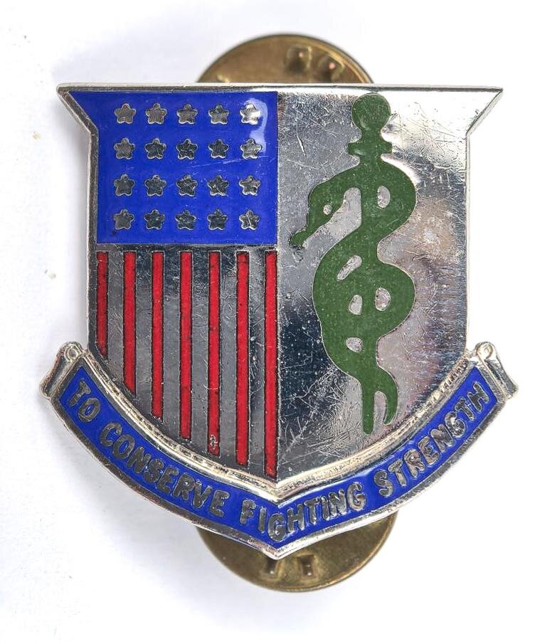 U.S. Army Unit Crest "Army Medical Department Corps", 12,00