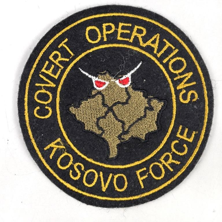 Tschechoslowakei " Covert Operations Kosovo Force" patch, 15,00